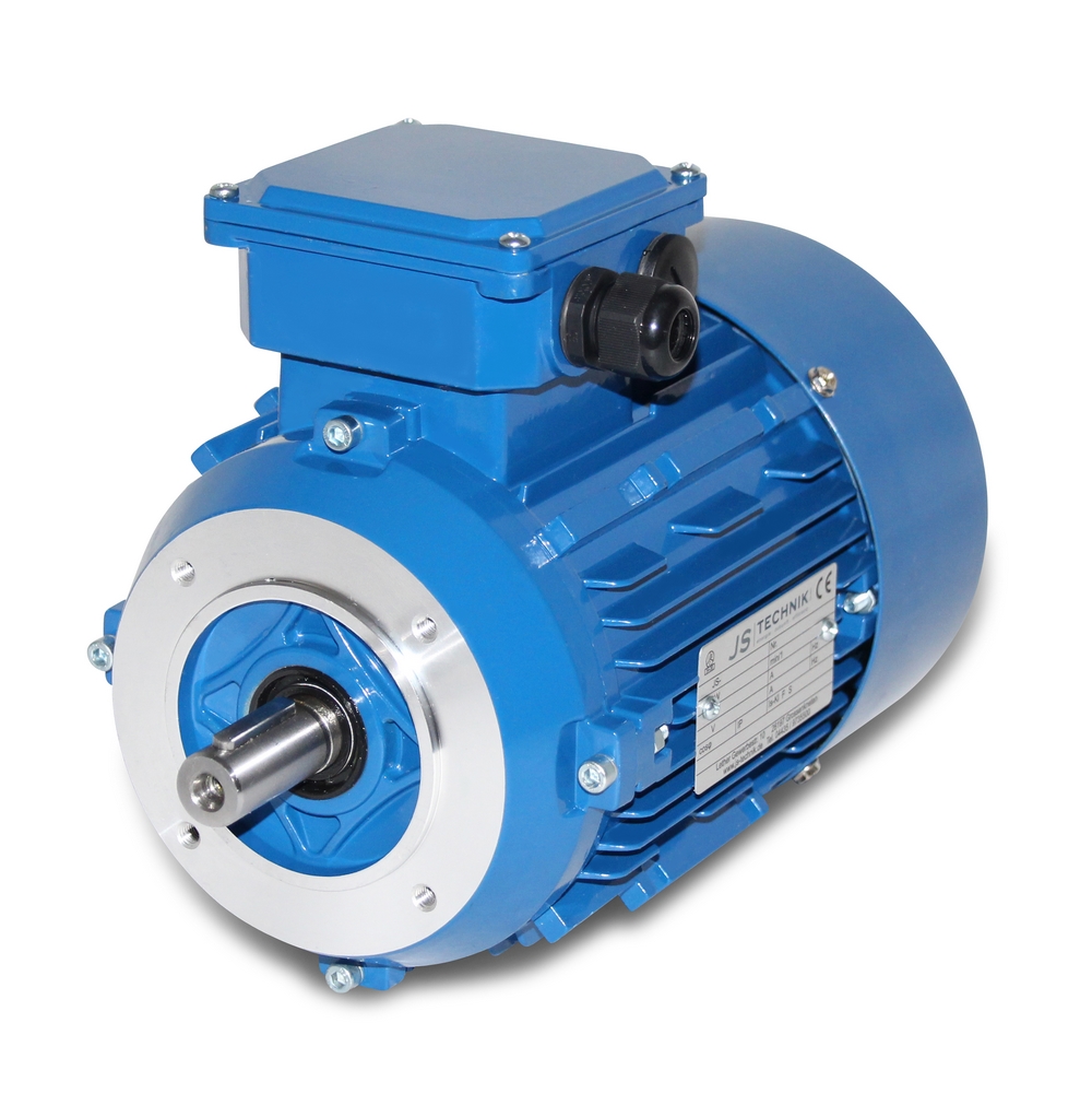 → Electric Motors | Three-Phase Motor | 1,1 kW | 4-pole | B14