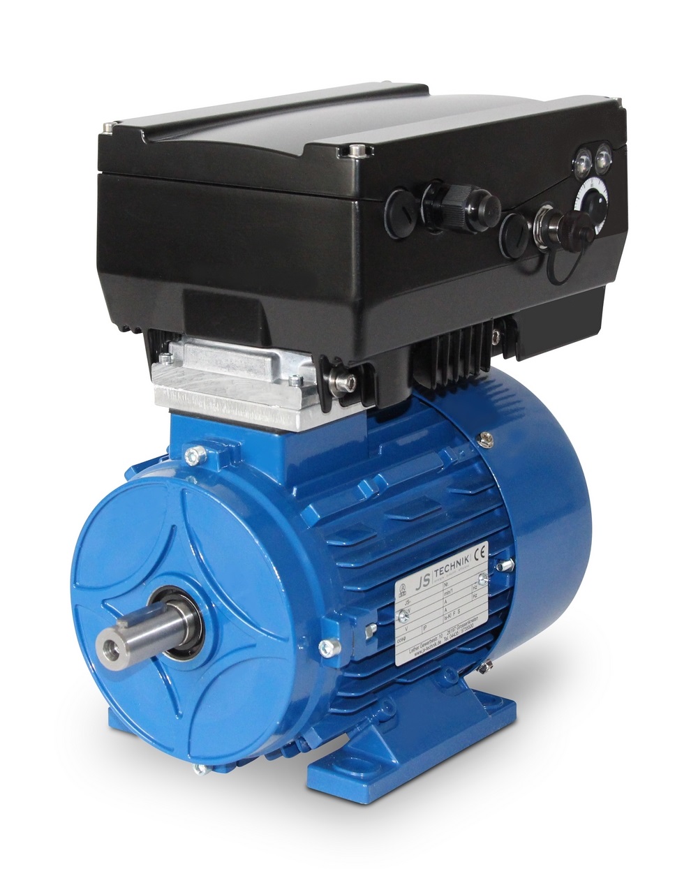 0.75kW frequency inverter mounted on 400V electric motor!