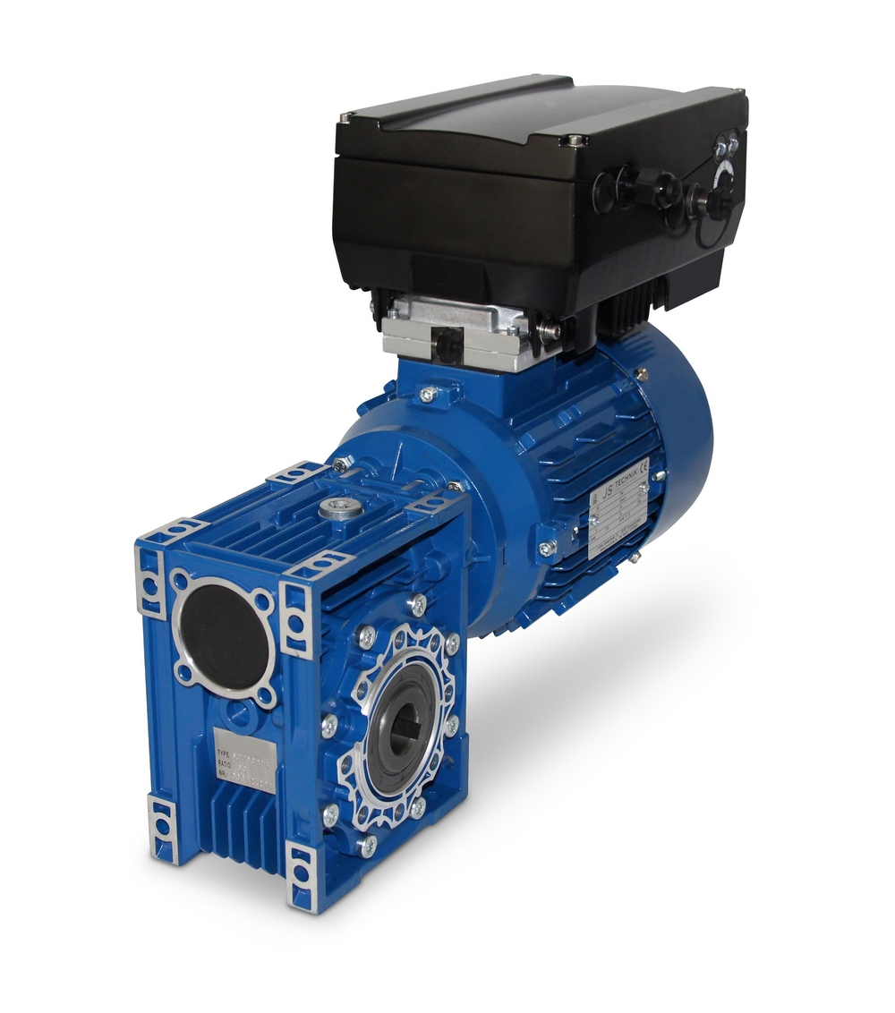 Worm gear motor with integrated frequency inverter ED400 110-112M-4 - 4 ...